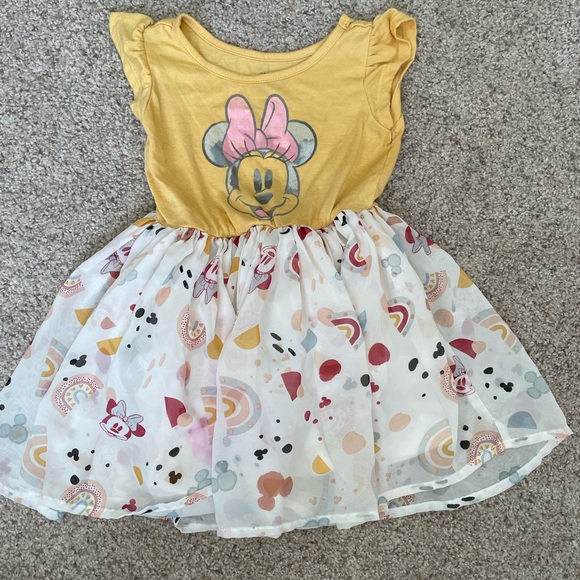 Disney | Dresses | Minnie Mouse Toddler 2t Dress | Poshmark